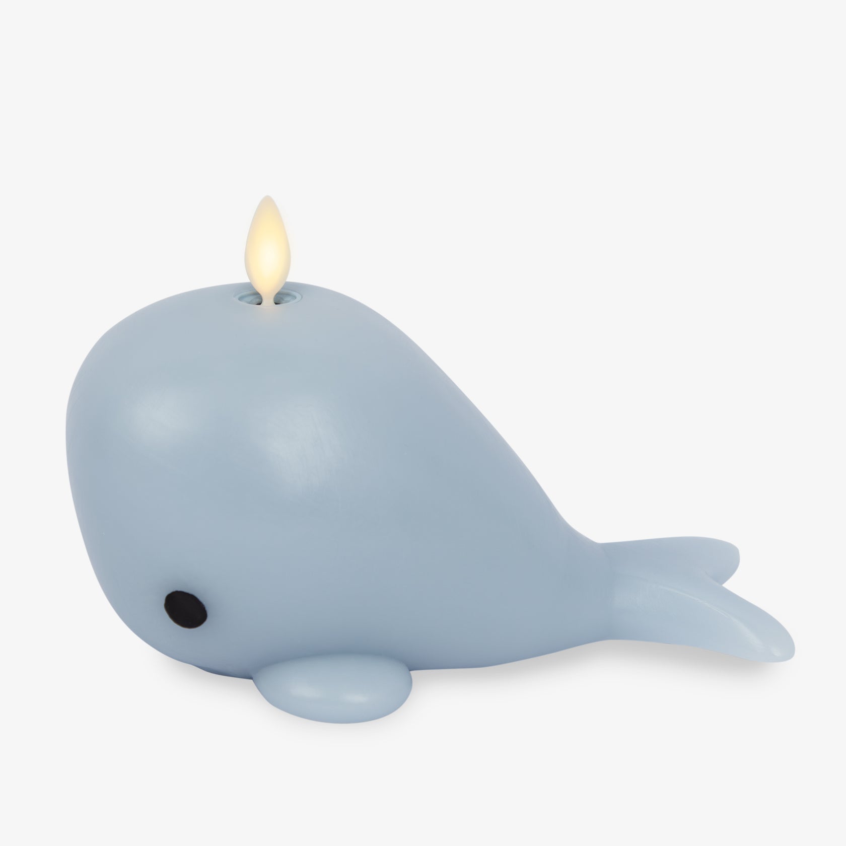 Celestial Blue Flameless Candle Whale – Luminara