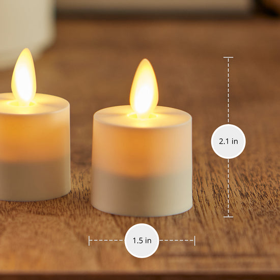Rechargeable Replacement Tealights - Set of 2 – Luminara