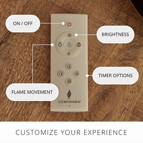 Rechargeable Remote Control - 10 Feature – Luminara