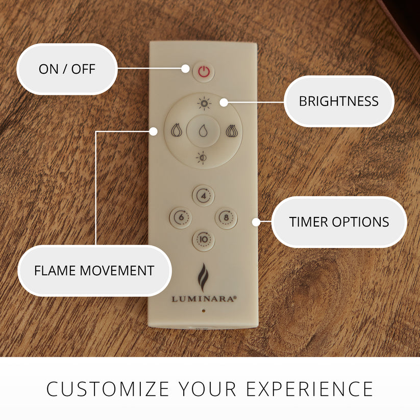 Rechargeable Remote Control - 10 Feature – Luminara