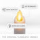 White Flameless Candle Tapers | Luminara